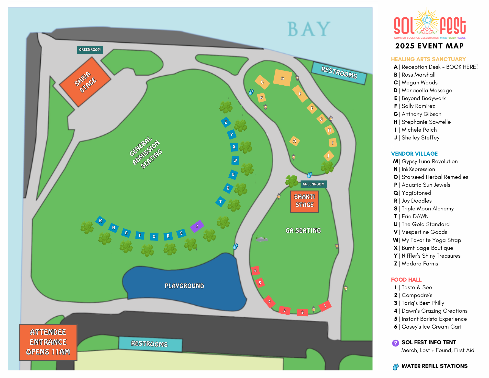EVENT MAP — Sol Fest | Erie, PA