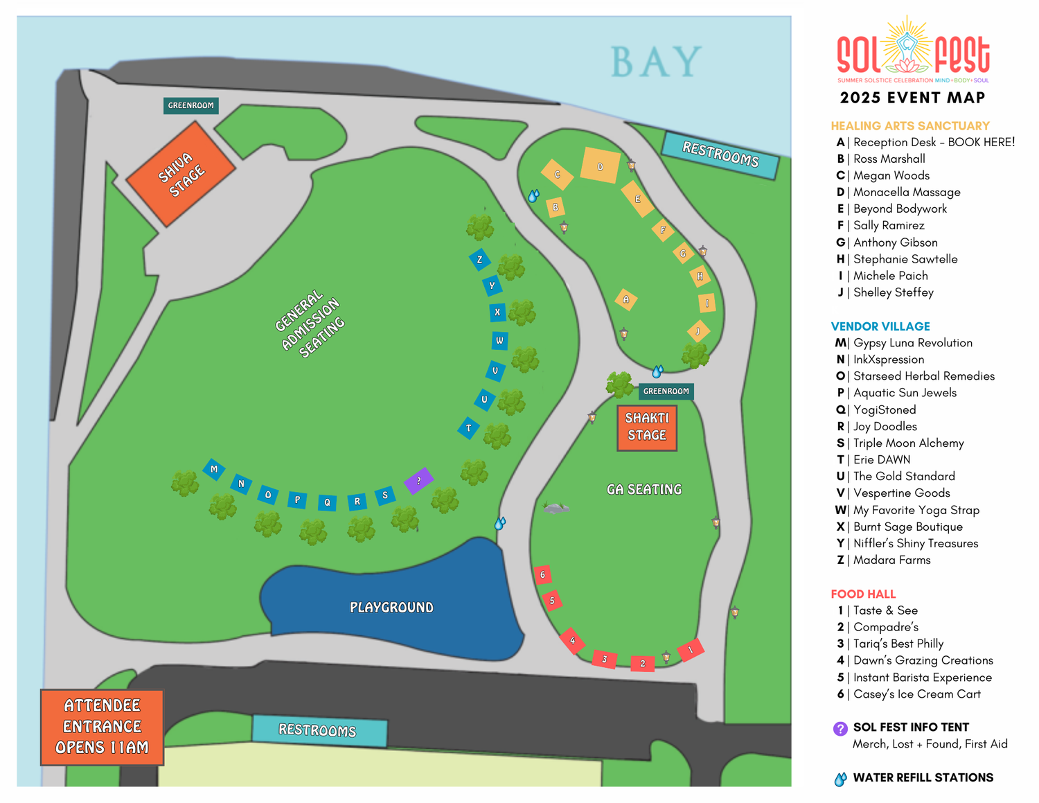 EVENT MAP — Sol Fest | Erie, PA