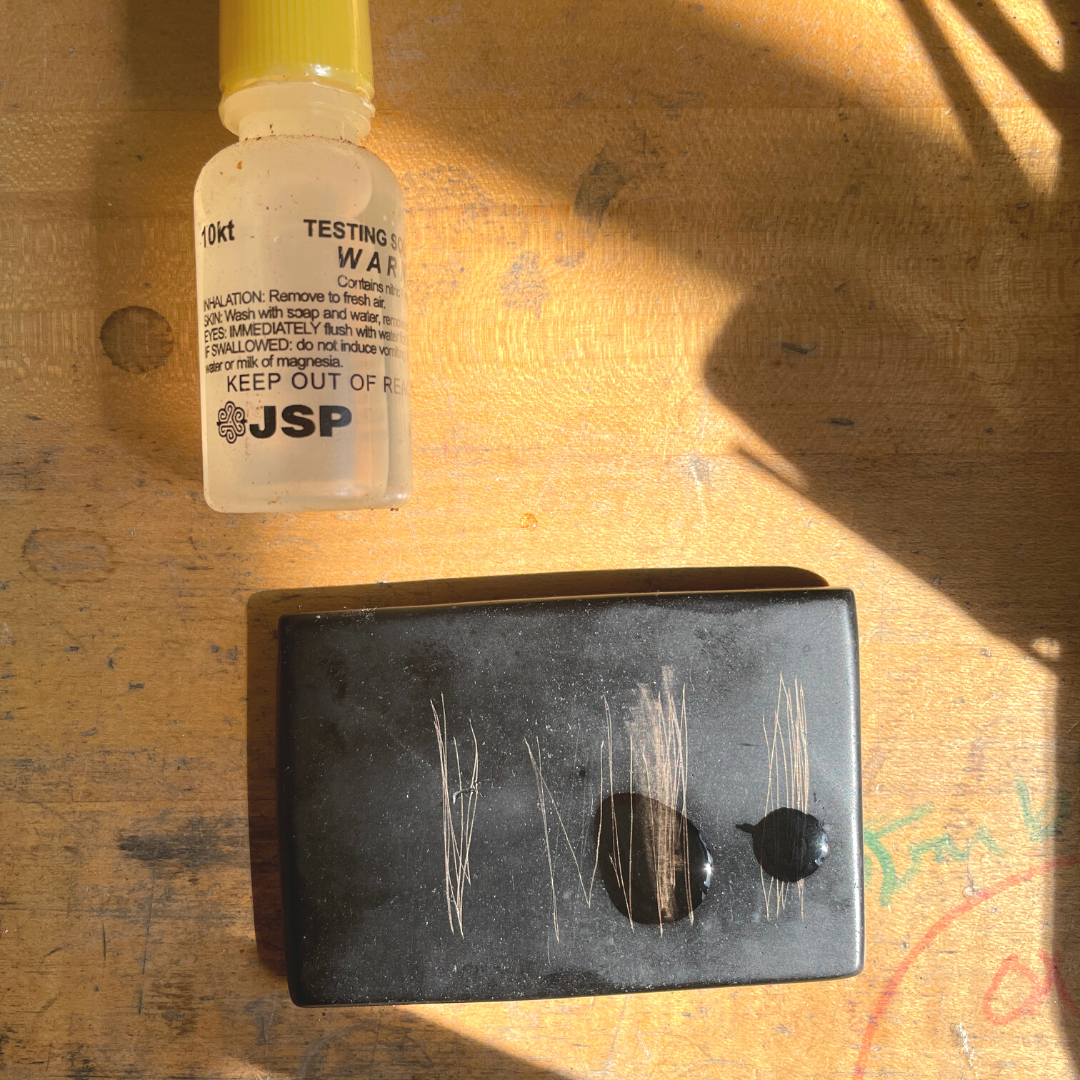 How to tell if your jewelry is gold by using an acid test kit — Sharon ...