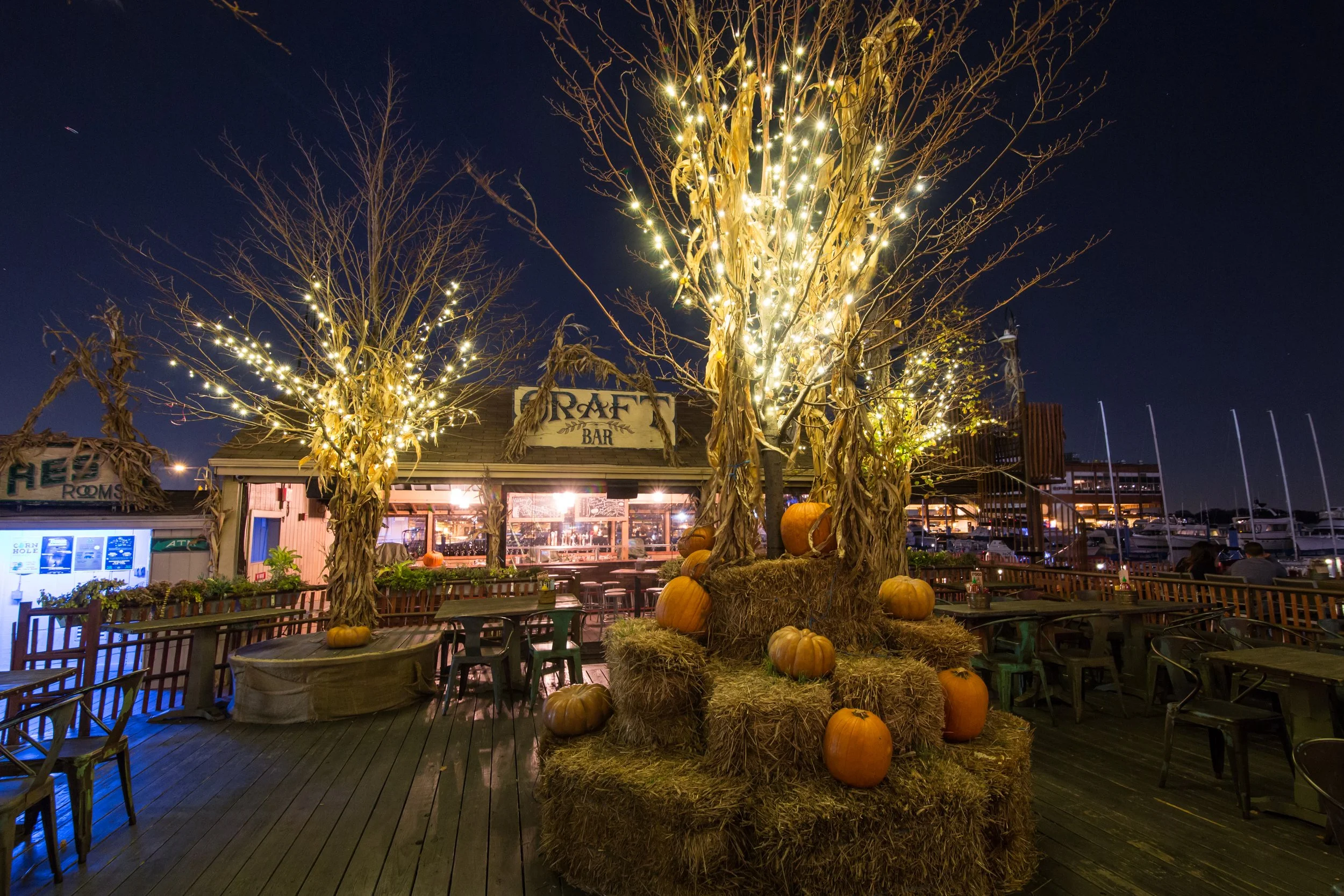 Morgan's Pier | Backyard Beer Garden On The Waterfront