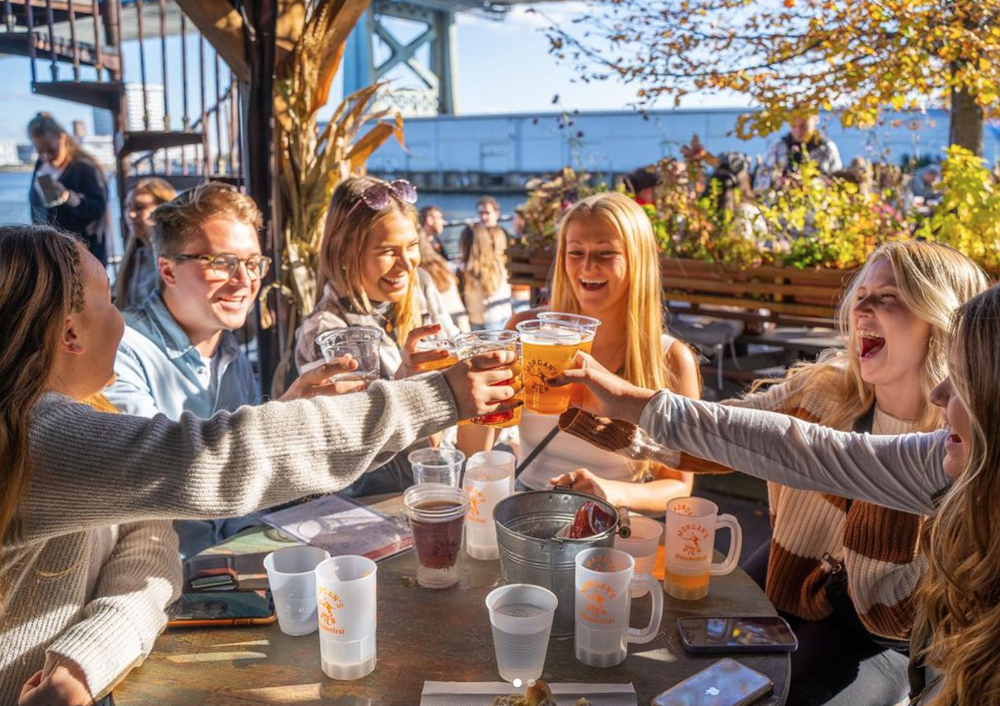 Morgan's Pier | Backyard Beer Garden On The Waterfront