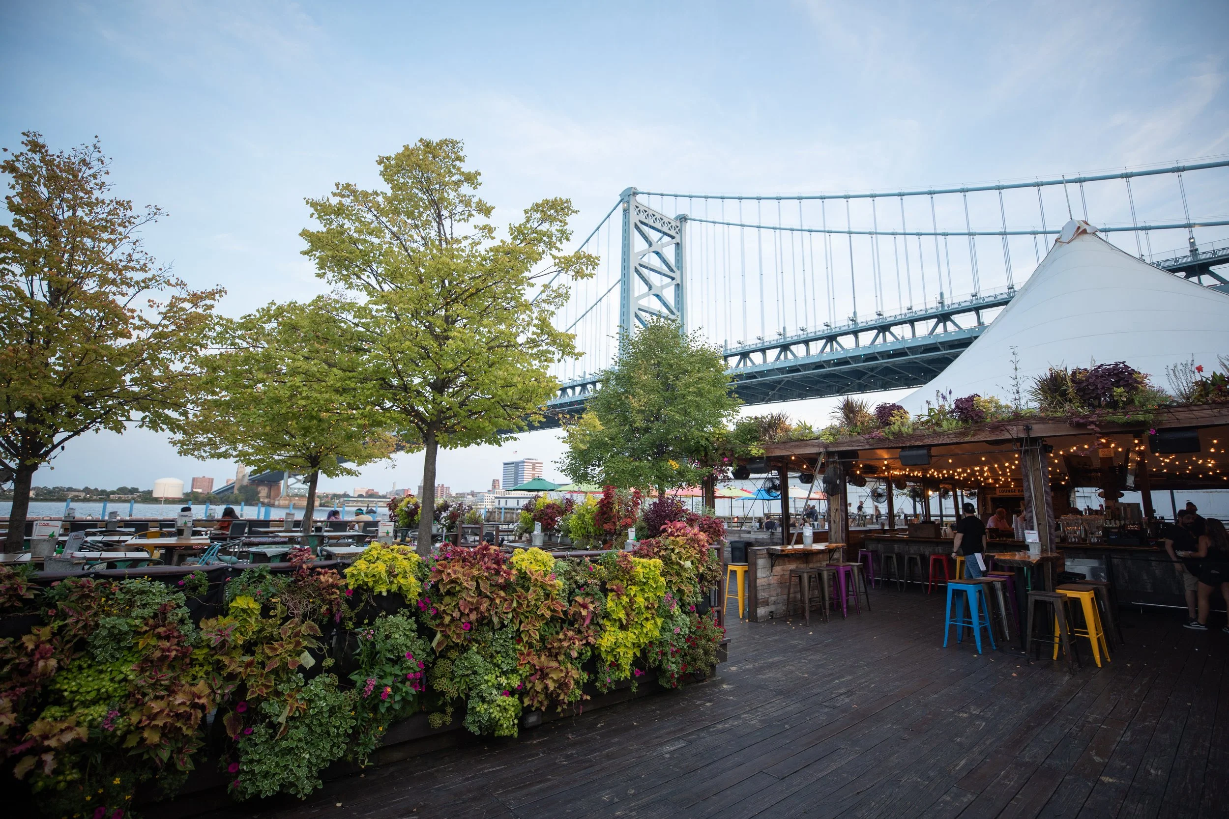 Morgan's Pier | Backyard Beer Garden On The Waterfront