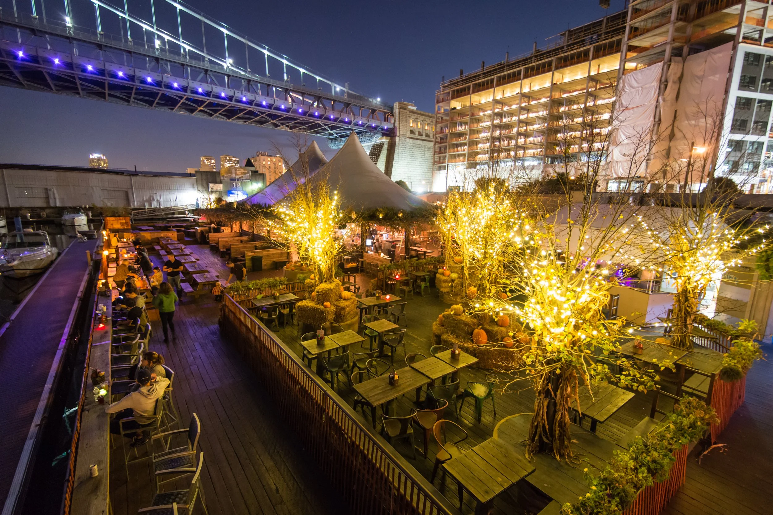 Morgan's Pier | Backyard Beer Garden On The Waterfront