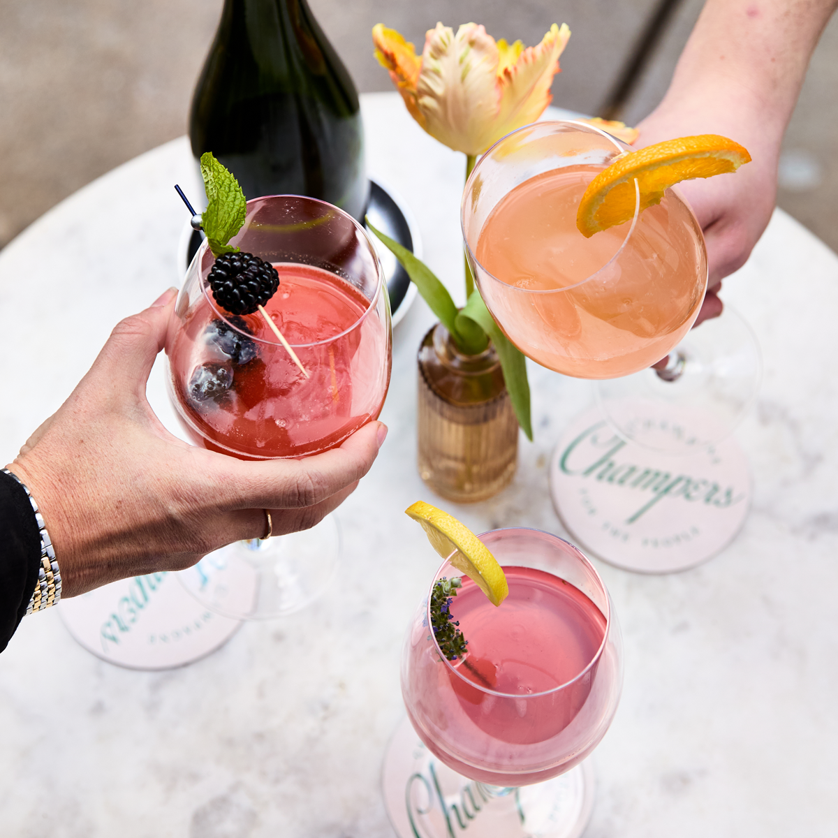MENU — Champers Social Club