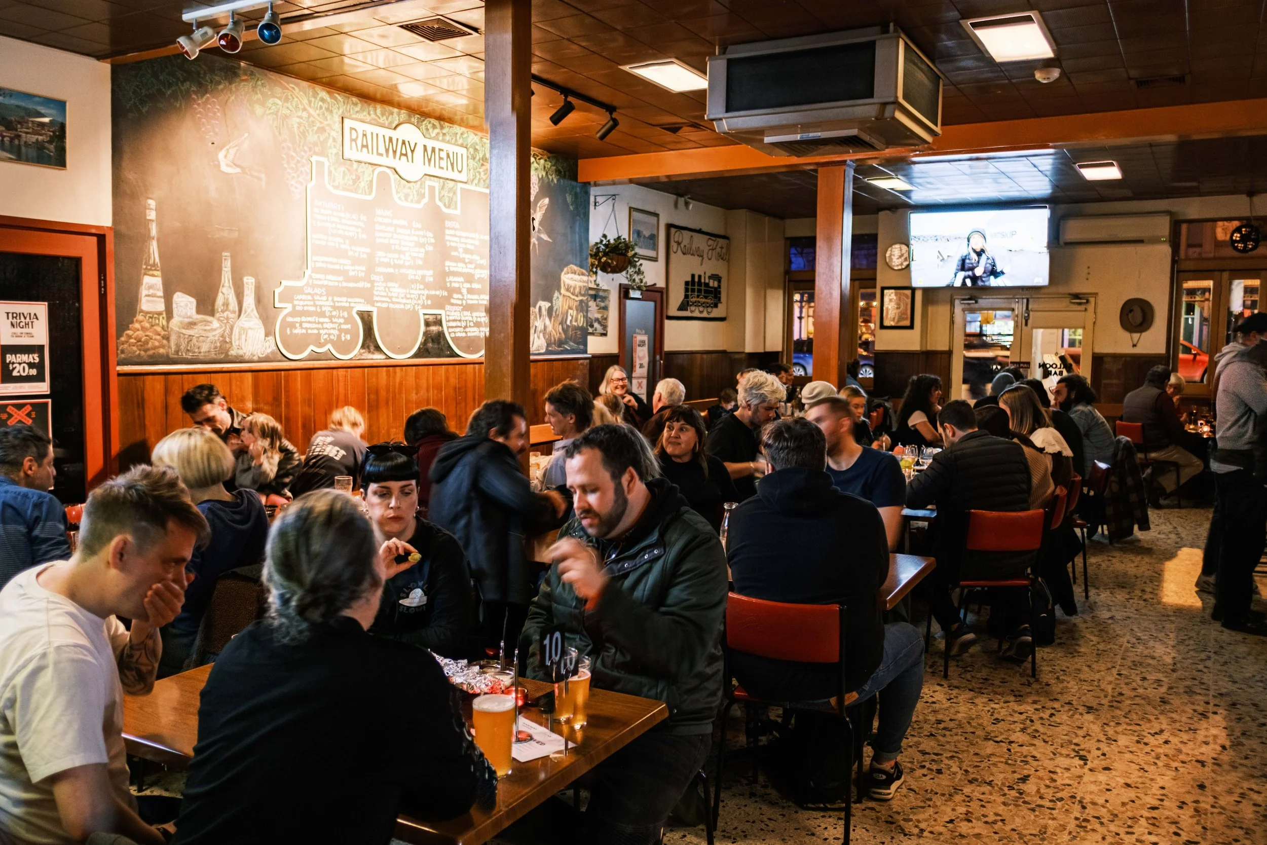TUESDAY PARMA NIGHT — Railway Hotel Fitzroy
