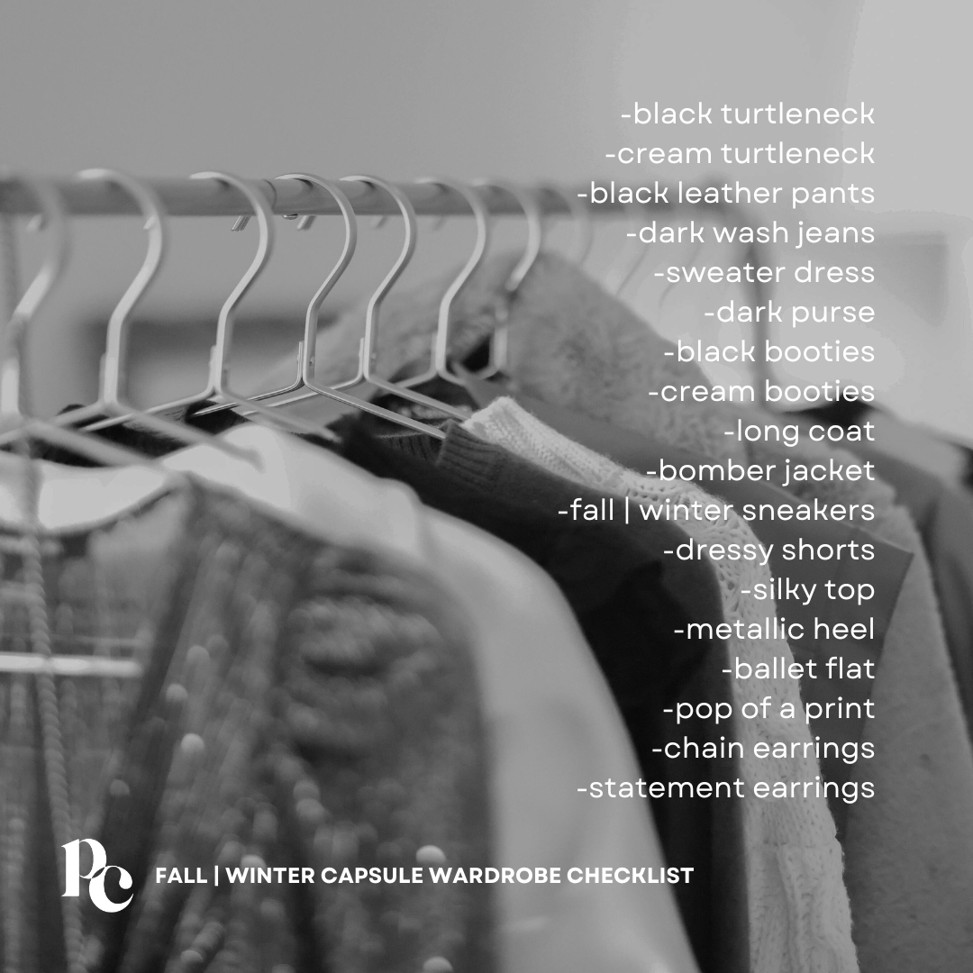 How to Create a Capsule Wardrobe | Poema Clothiers | Personal Styling ...