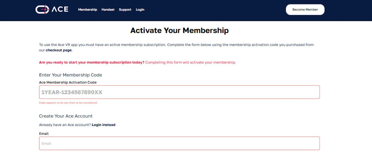 Ace Club Membership — Ace - Immersive Shooting Experience