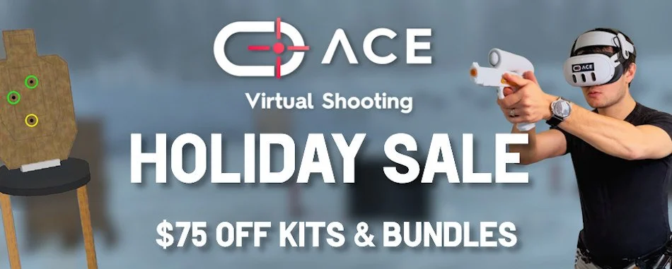 Ace Virtual Shooting Simulator - Pistol Dry Fire Training System at Home