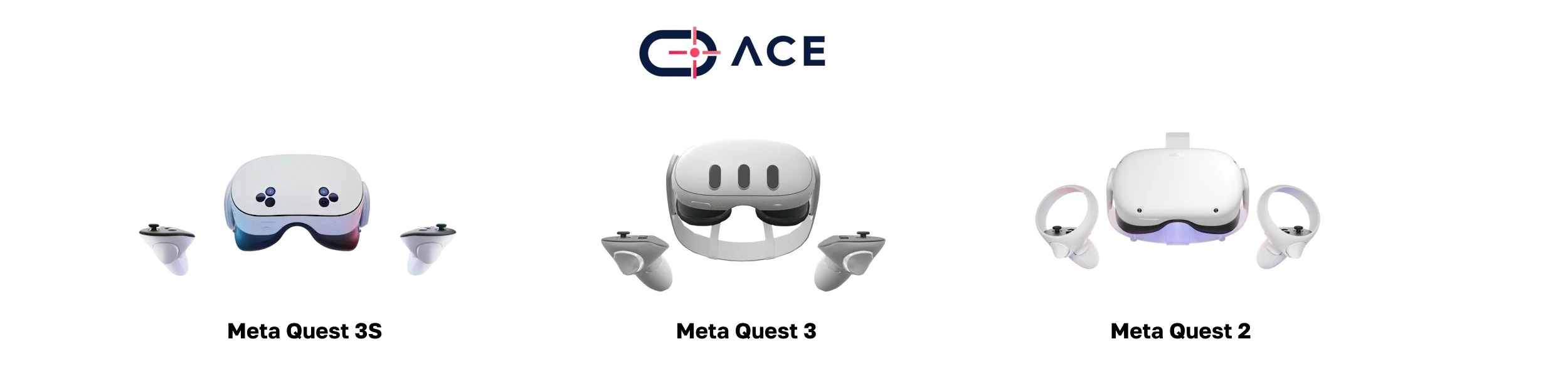 Quest 3S vs Quest 3 vs Quest 2 VR Headset for Ace Virtual Shooting — Ace - Immersive Shooting ...