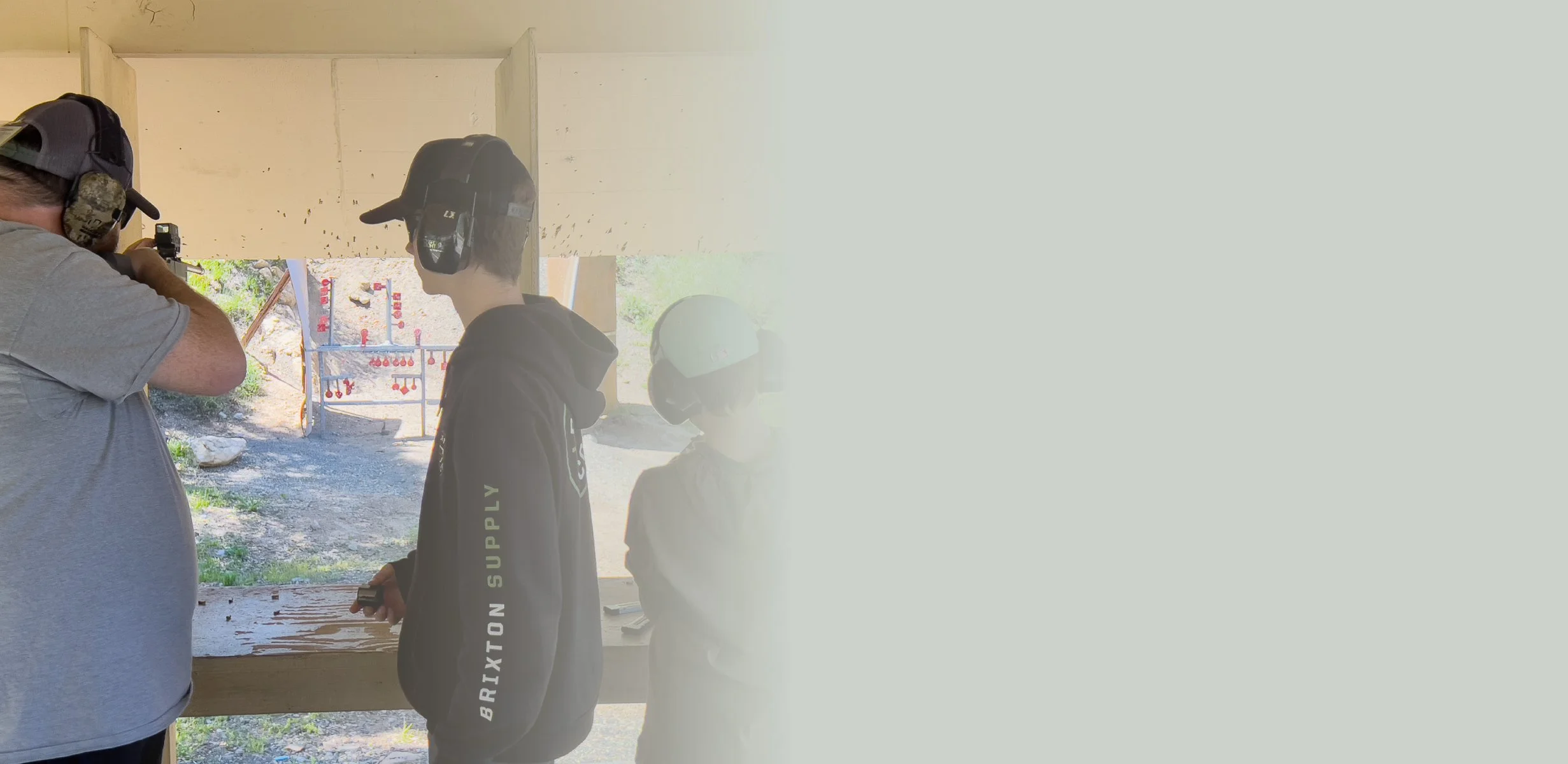 Rainbow shooting range