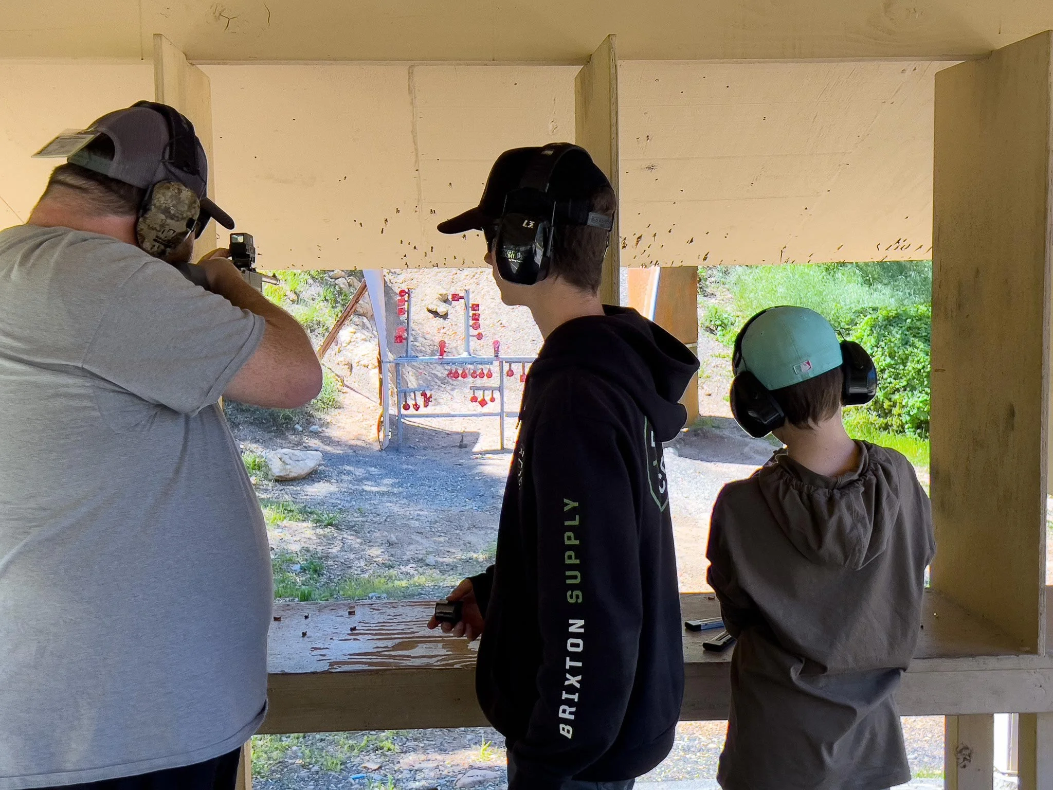 Rainbow shooting range