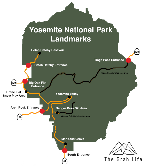 Yosemite Winter Itinerary – Your Complete Guide — The Grah Life