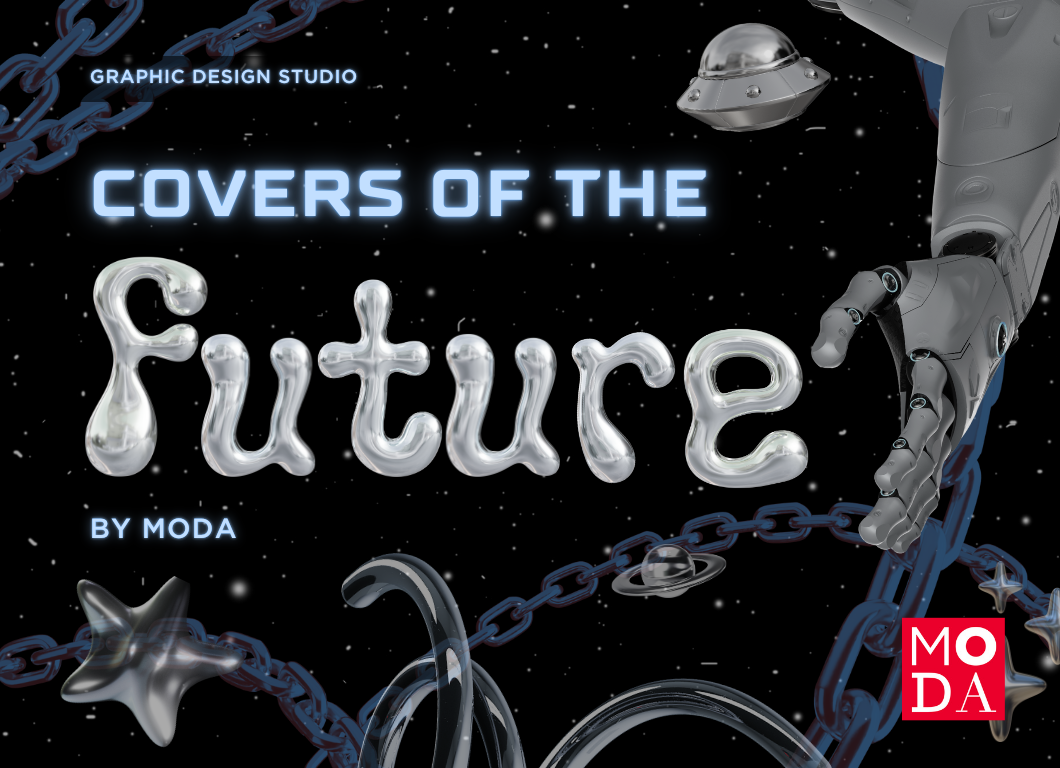 Virtual Graphic Design Studio: Magazine Covers of the Future — MODA