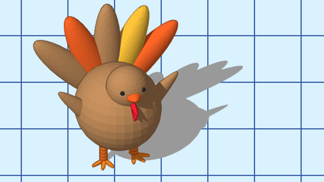 3D Design Studio: TinkerCAD Turkeys — MODA