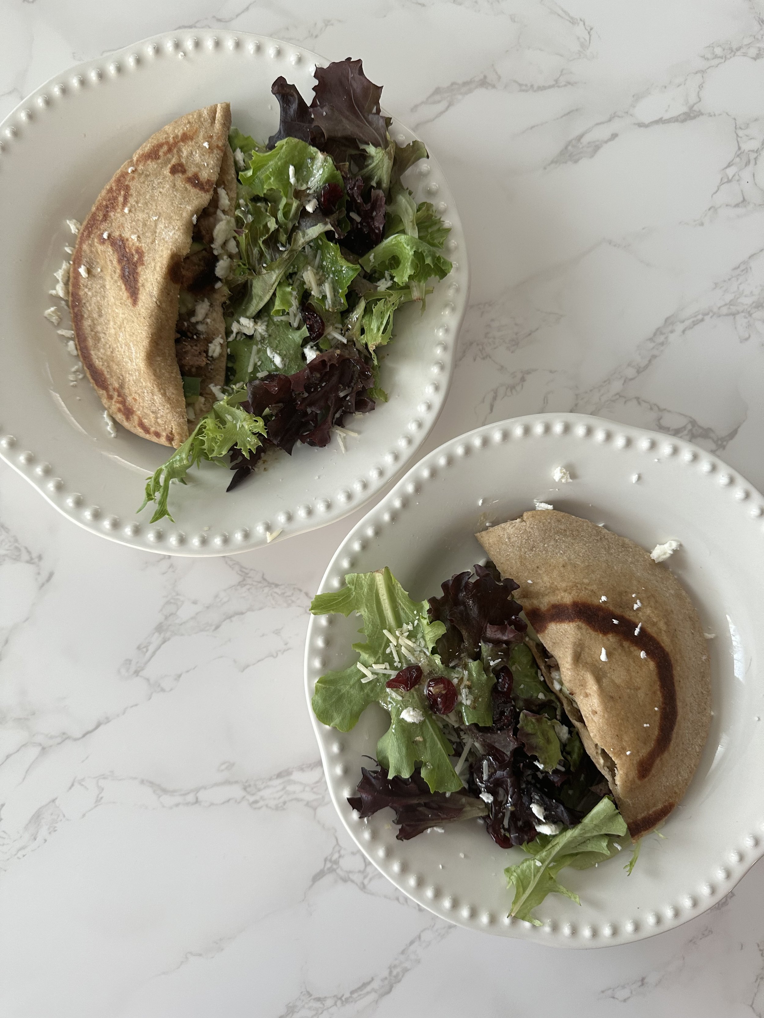Mediterranean Pita Pockets — My Toddler's Kitchen