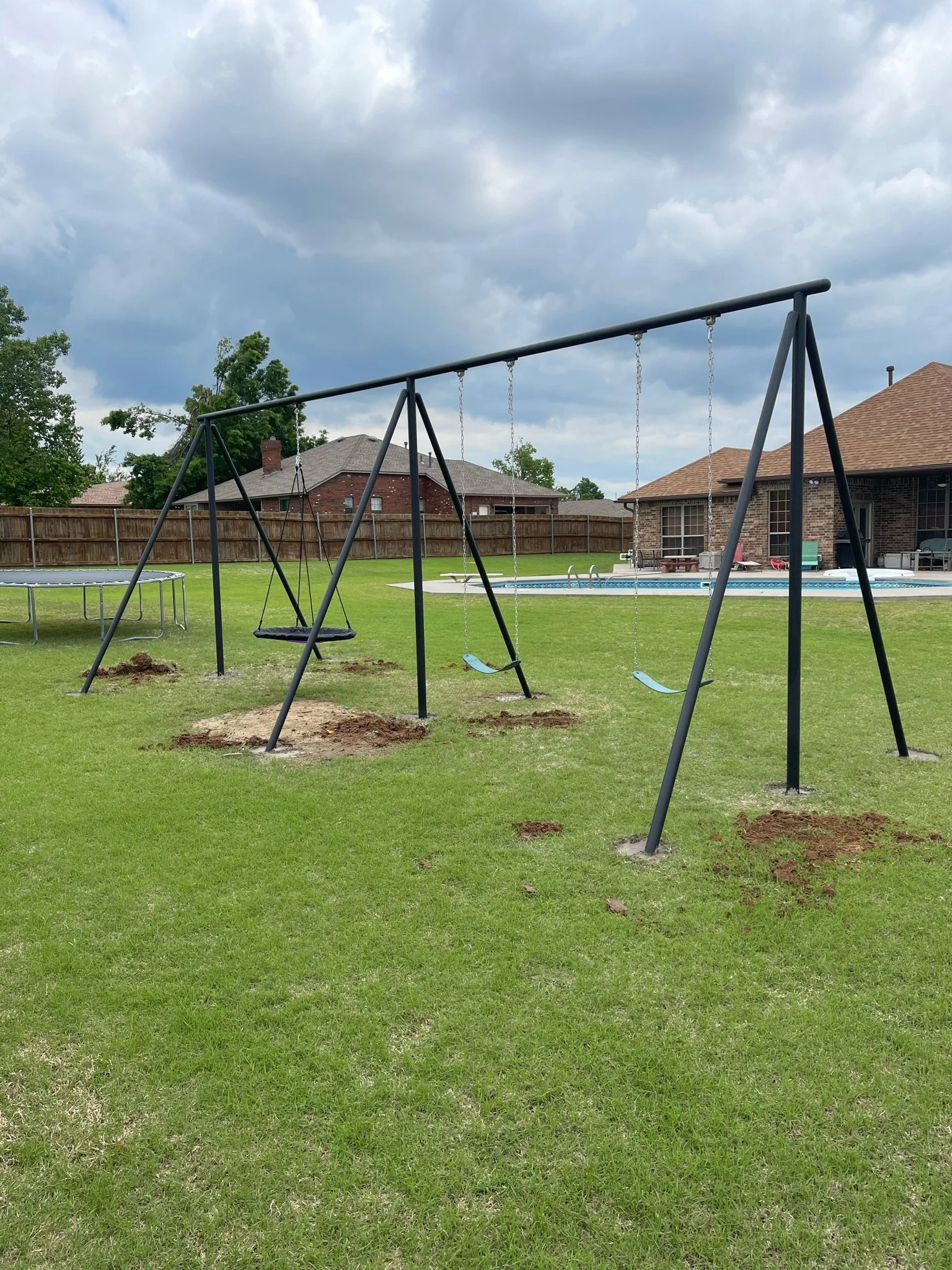 Real Steel Swing Sets