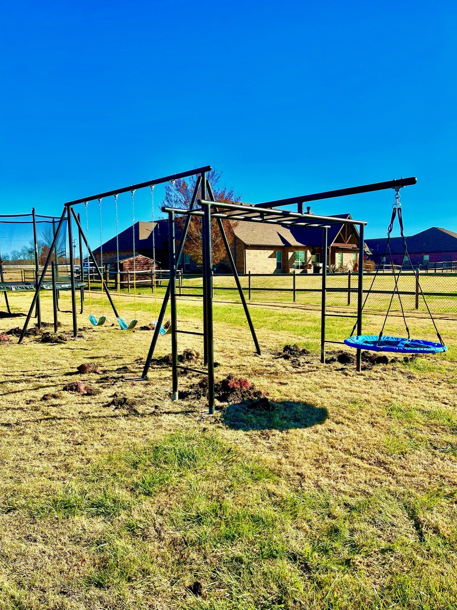 Real Steel Swing Sets