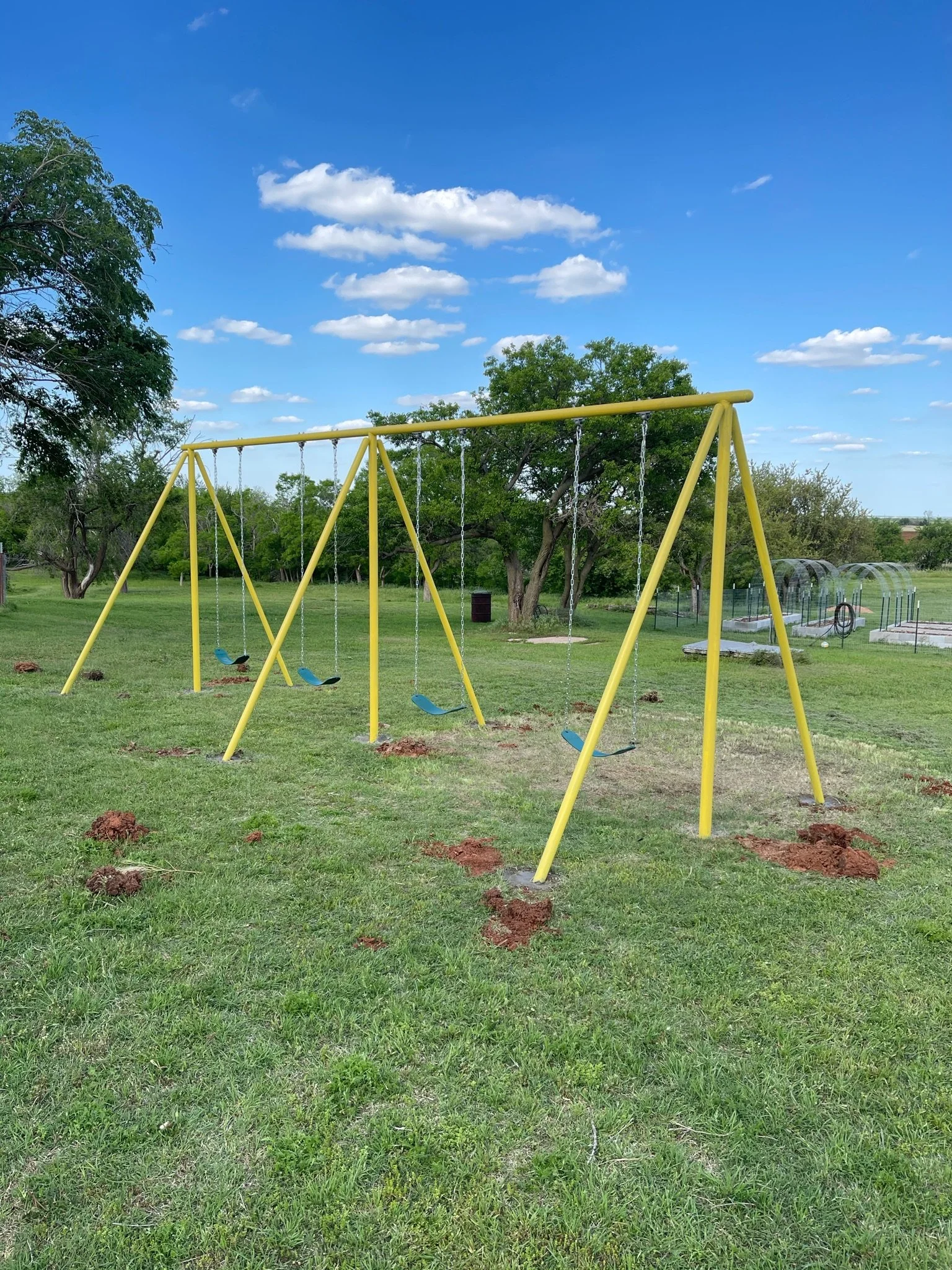 Real Steel Swing Sets