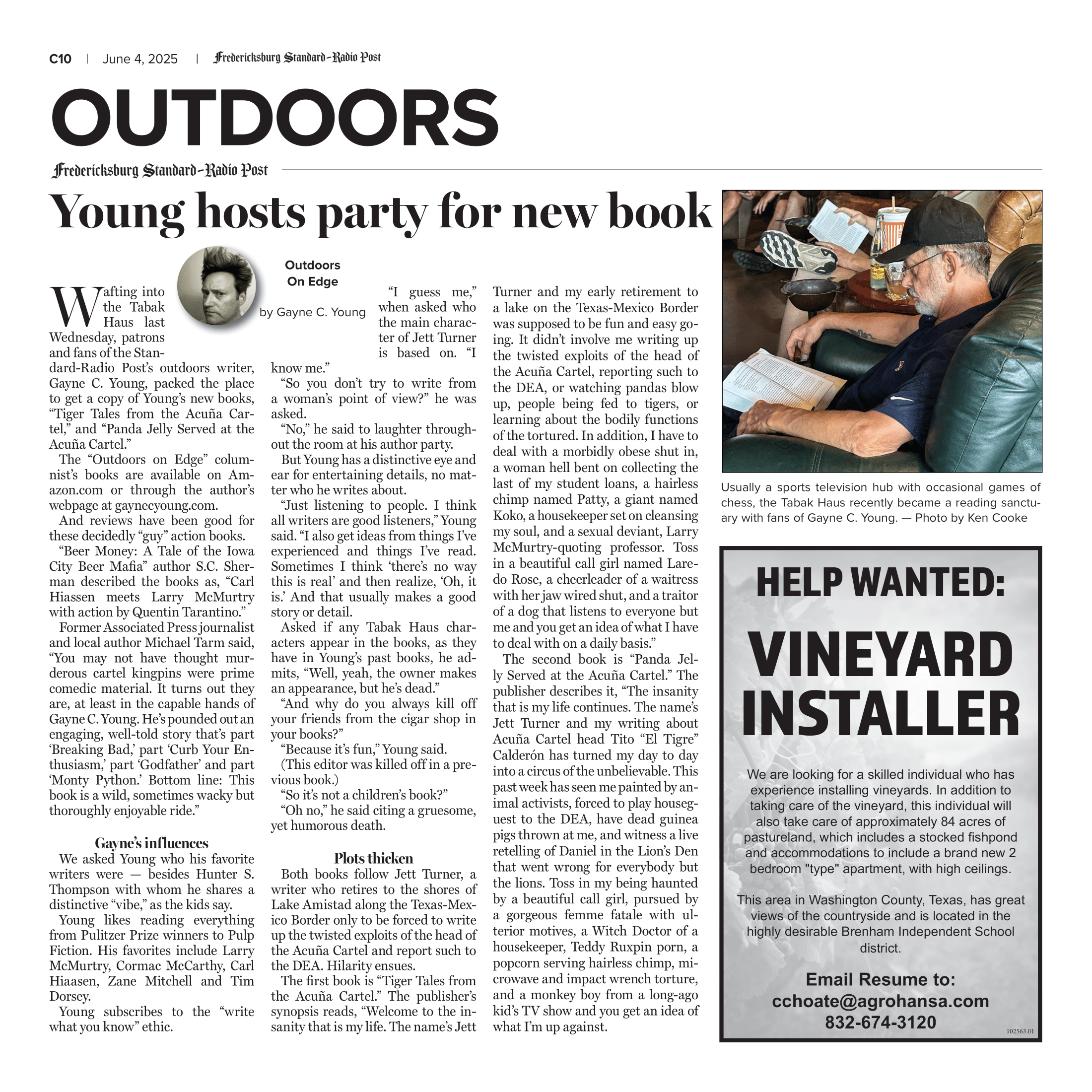 Tiger Tales Launch Party — Gayne C. Young