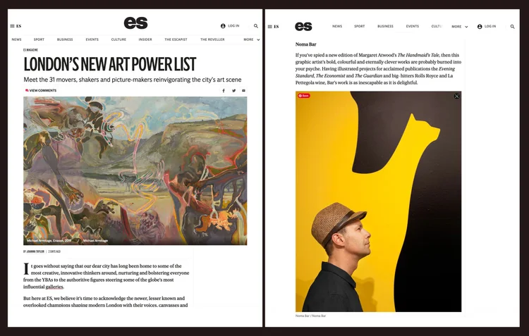 Noma Bar - London Art Power List — DUTCH UNCLE