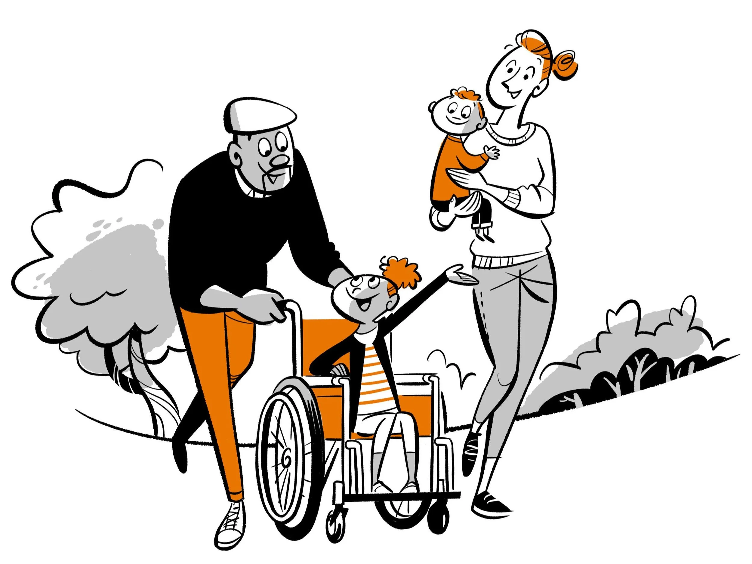 Illustrations by Satoshi Hashimoto for UCL - ECHILD — DUTCH UNCLE