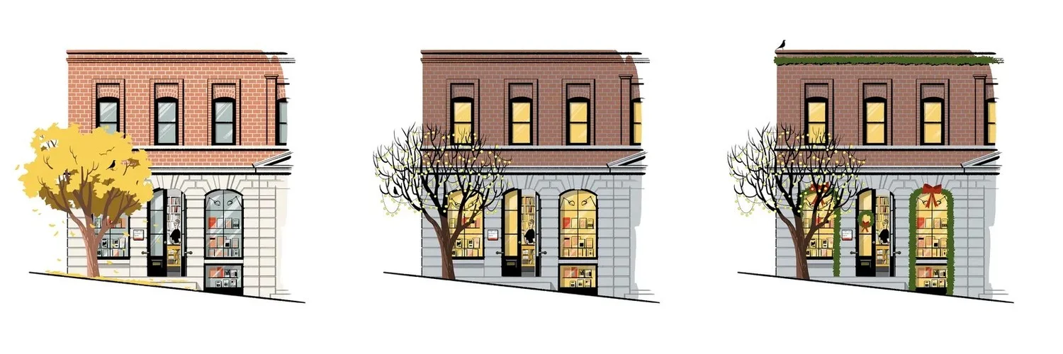 A Bookstore Reimagined: Japanese Illustrator Satoshi Hashimoto and ...