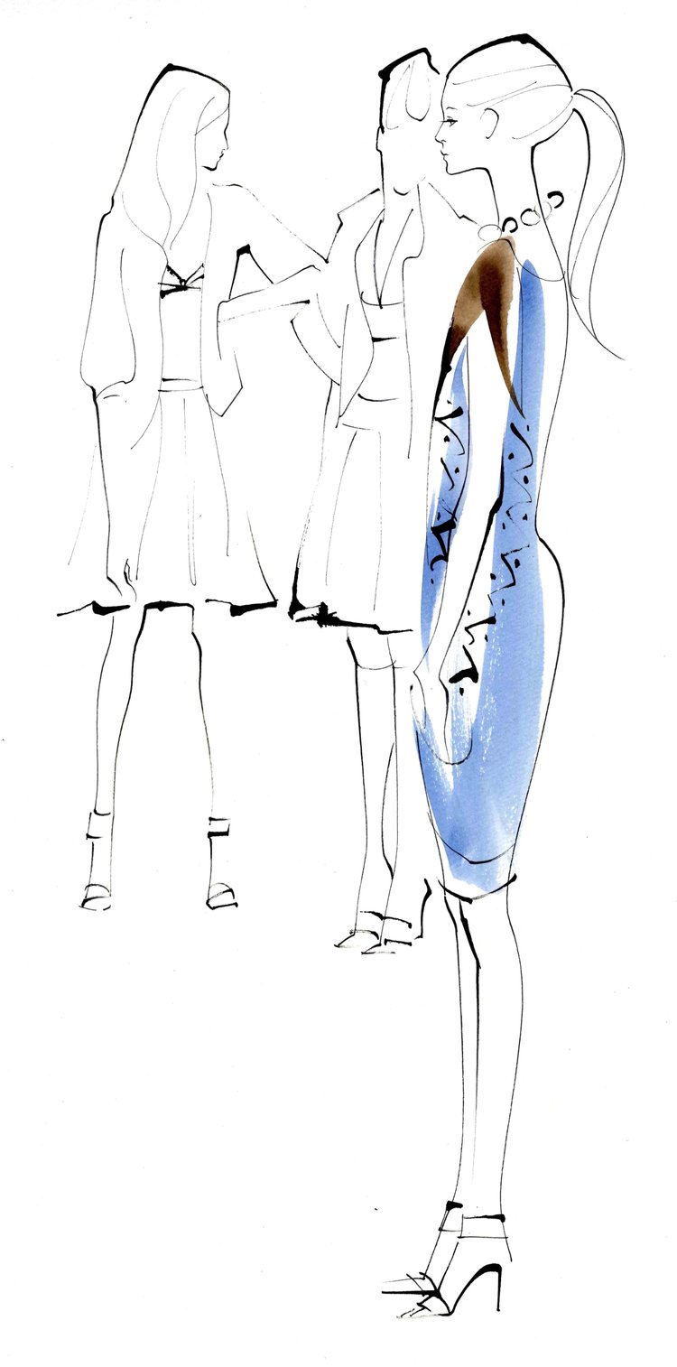 Yoco Nagamiya → Fashion Illustrations — DUTCH UNCLE