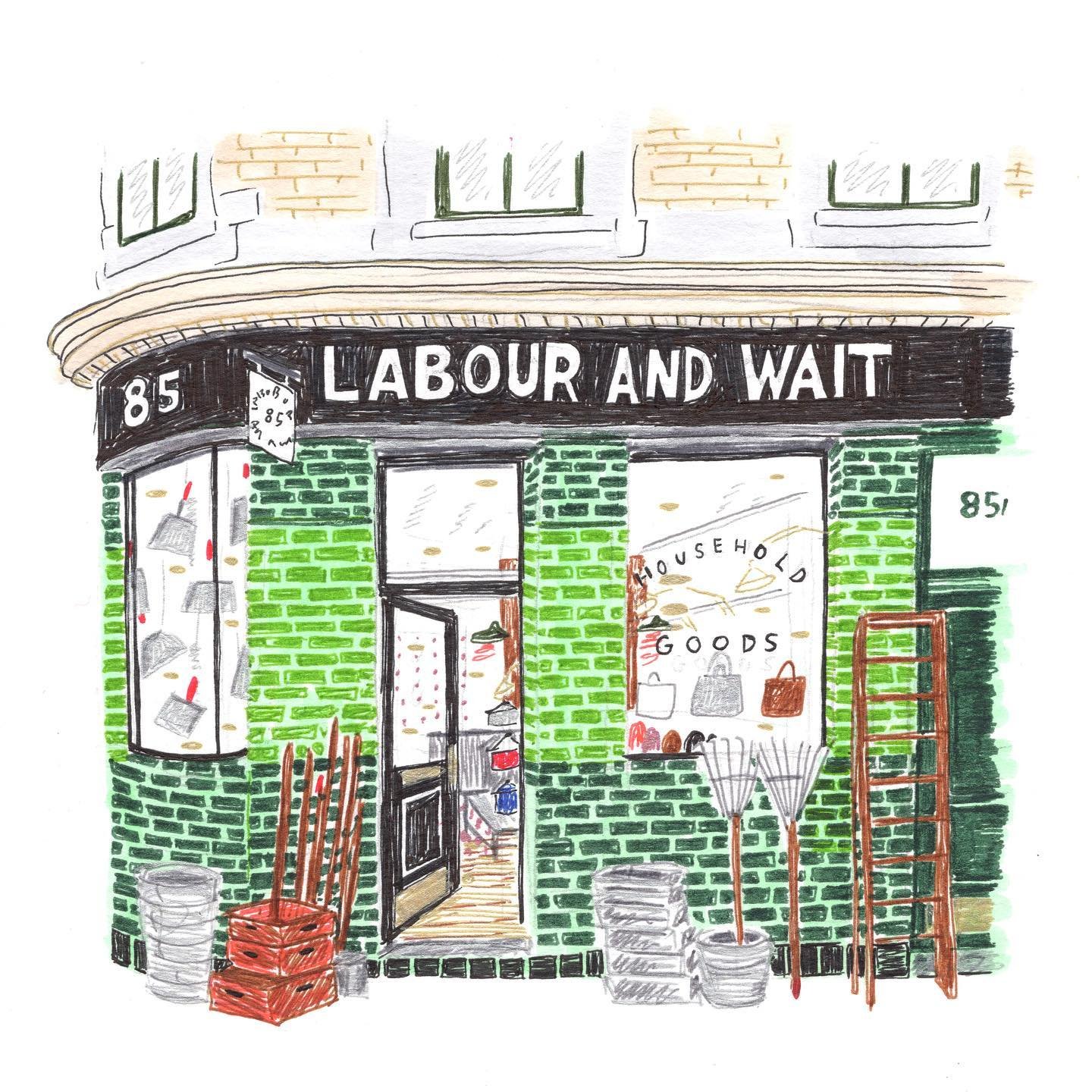 London Shopfronts: Illustrations of the City's Best-Loved Spots by Joel ...