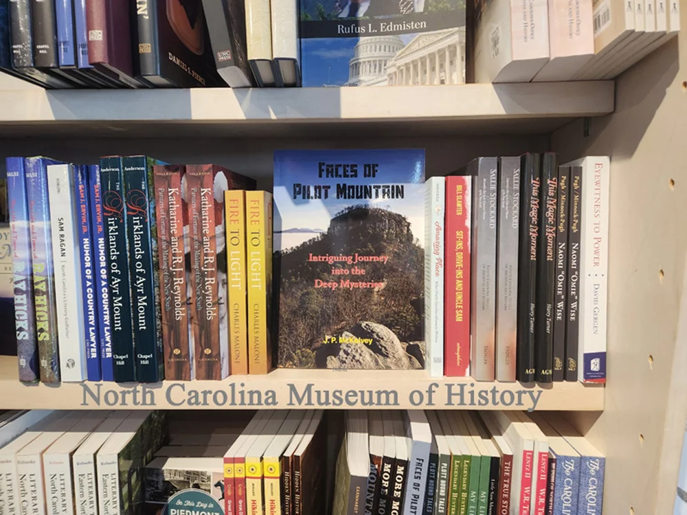 Faces of Pilot Mountain