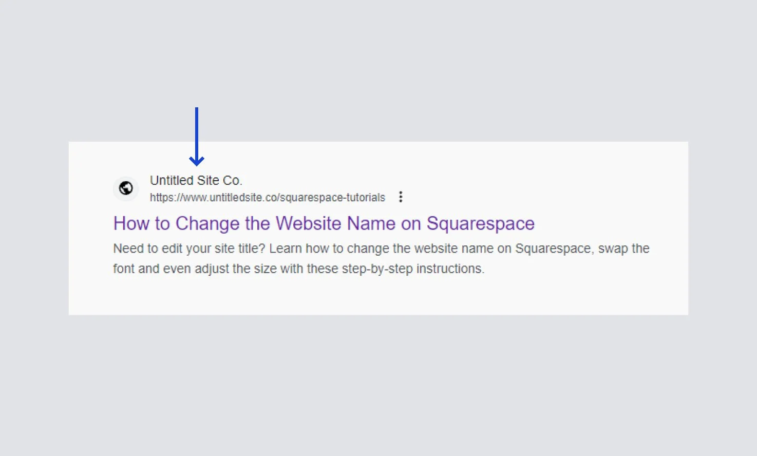 How to Change the Website Name on Squarespace | Untitled Site