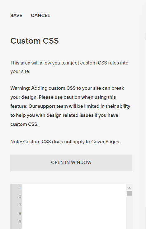 A Beginner's Guide to Squarespace Custom CSS — Untitled Site