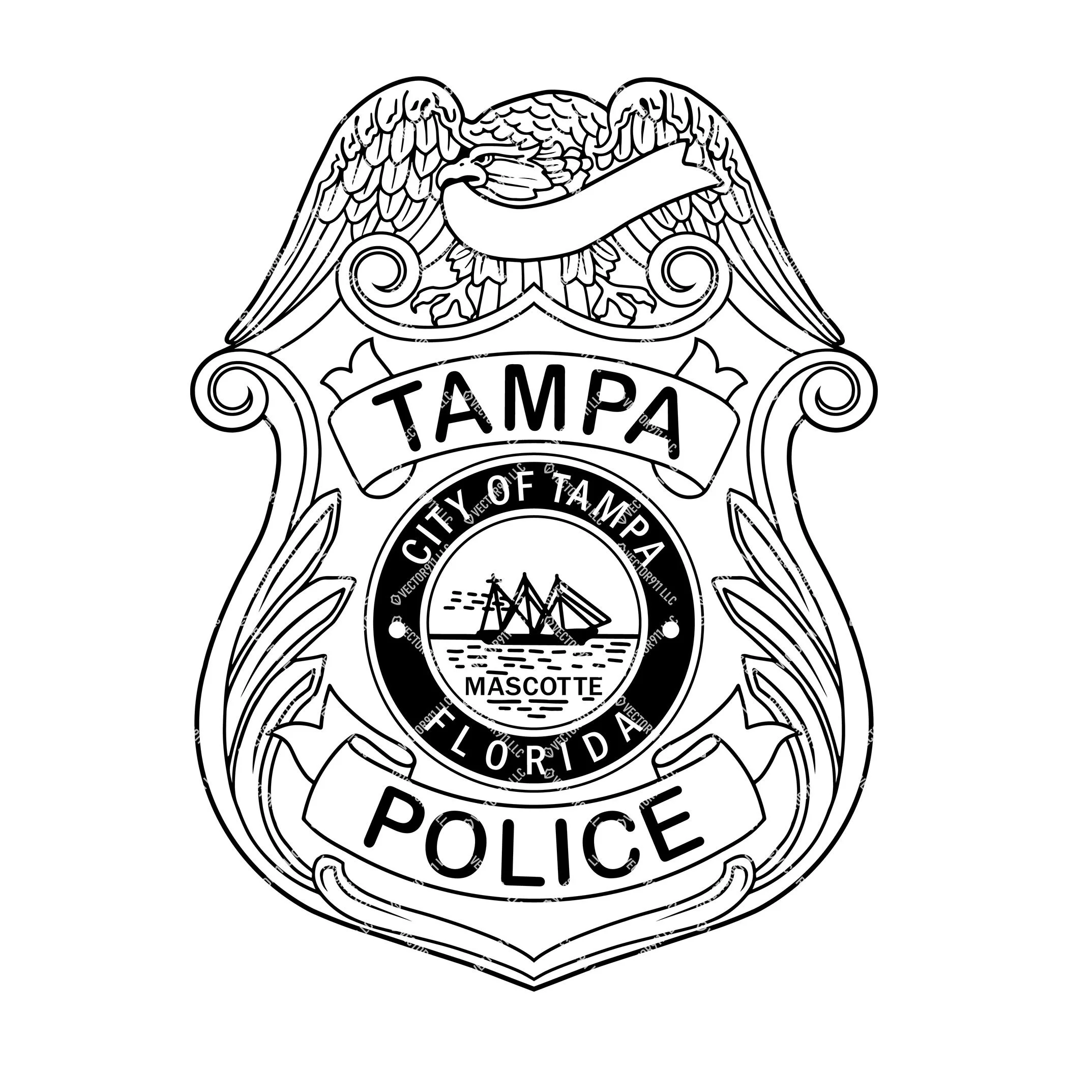 University Of South Florida Police Badge