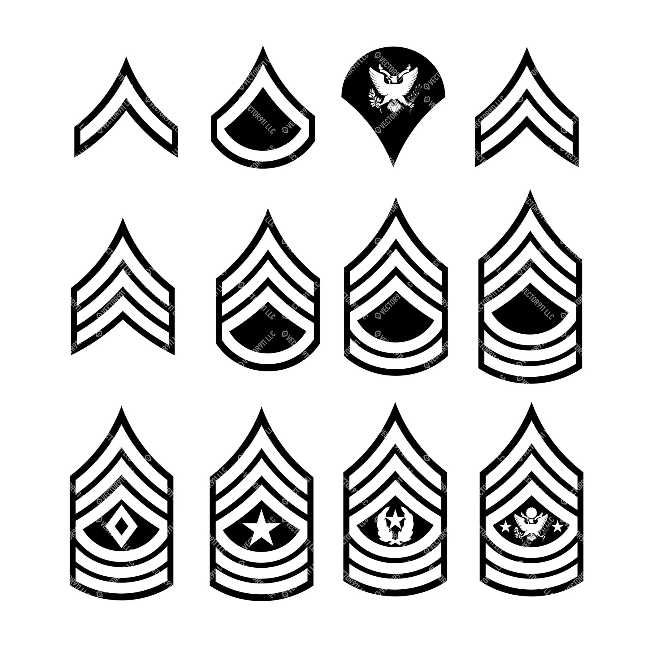 A Guide To What Enlisted Rank Insignia Means Rcoolgui