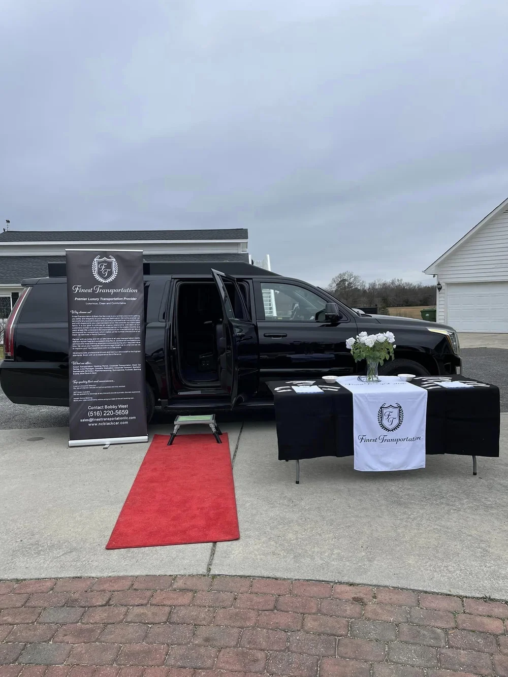 Wedding Transportation Services Charlotte | Bridal Party Limo