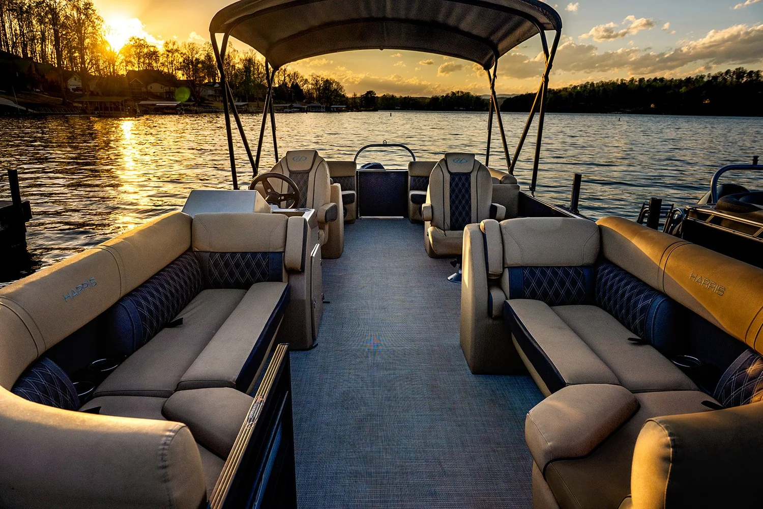 Luxury Pontoon Rentals — Sunset Marina on Lake Keowee