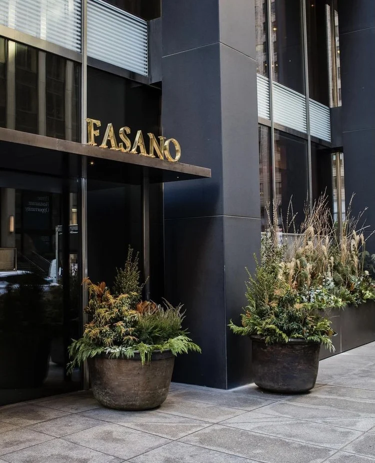 Fifth Avenue Penthouse Terrace Garden at Fasano New York Overlooking ...