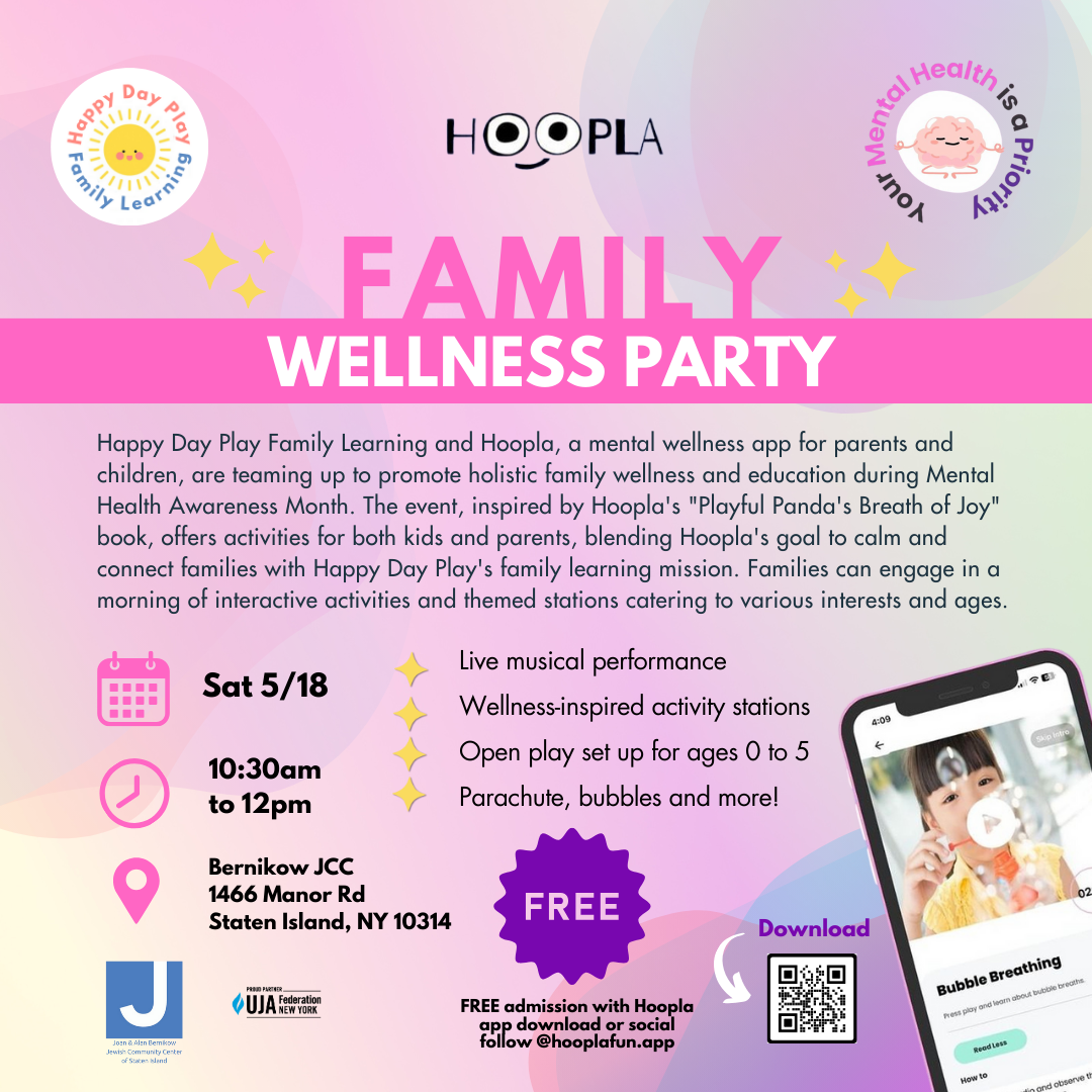 Free Family Wellness Event Staten Island NY — Happy Day Play, Inc ...