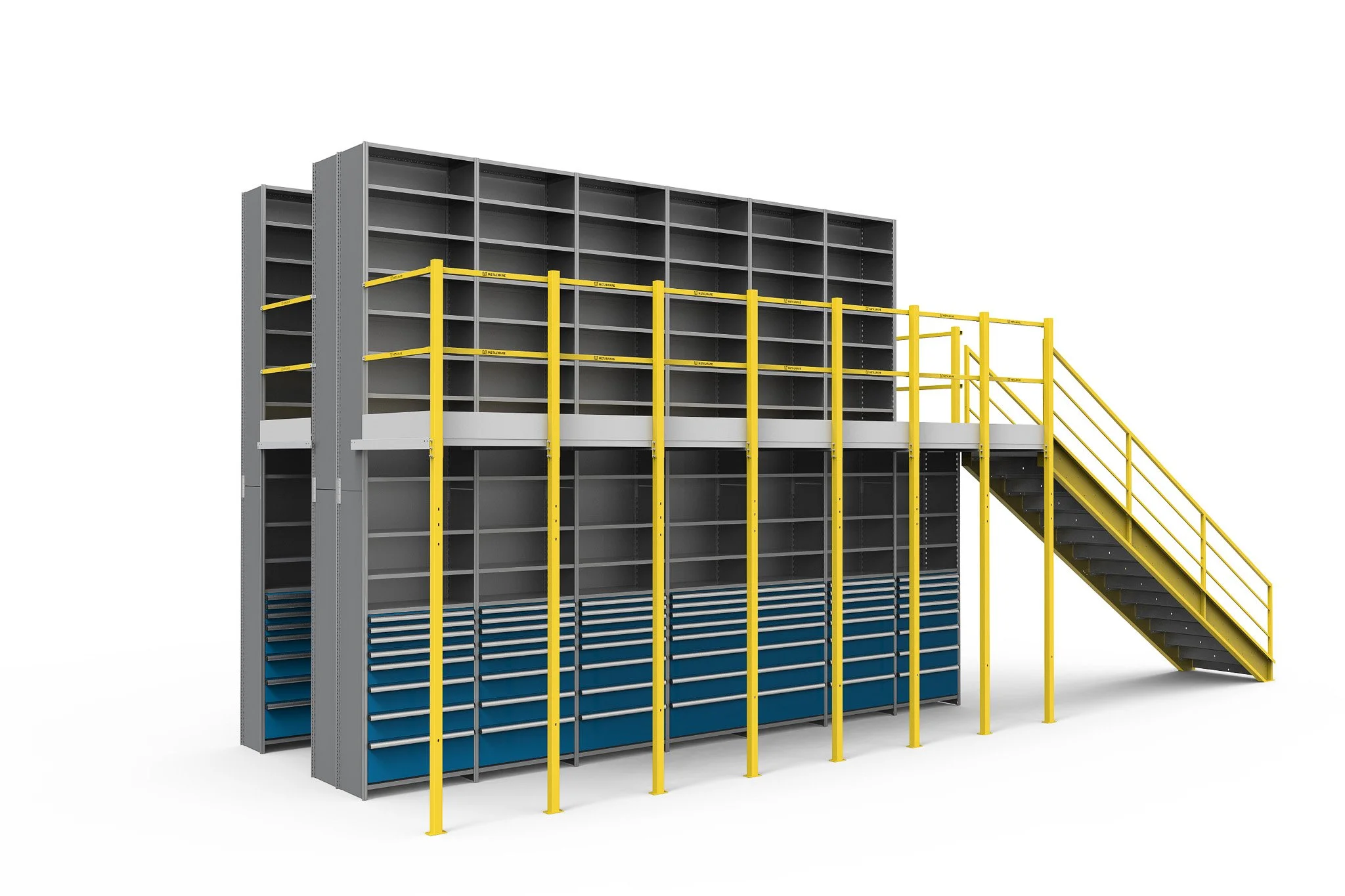 Multi-Tier Shelving Systems – Federal Steel