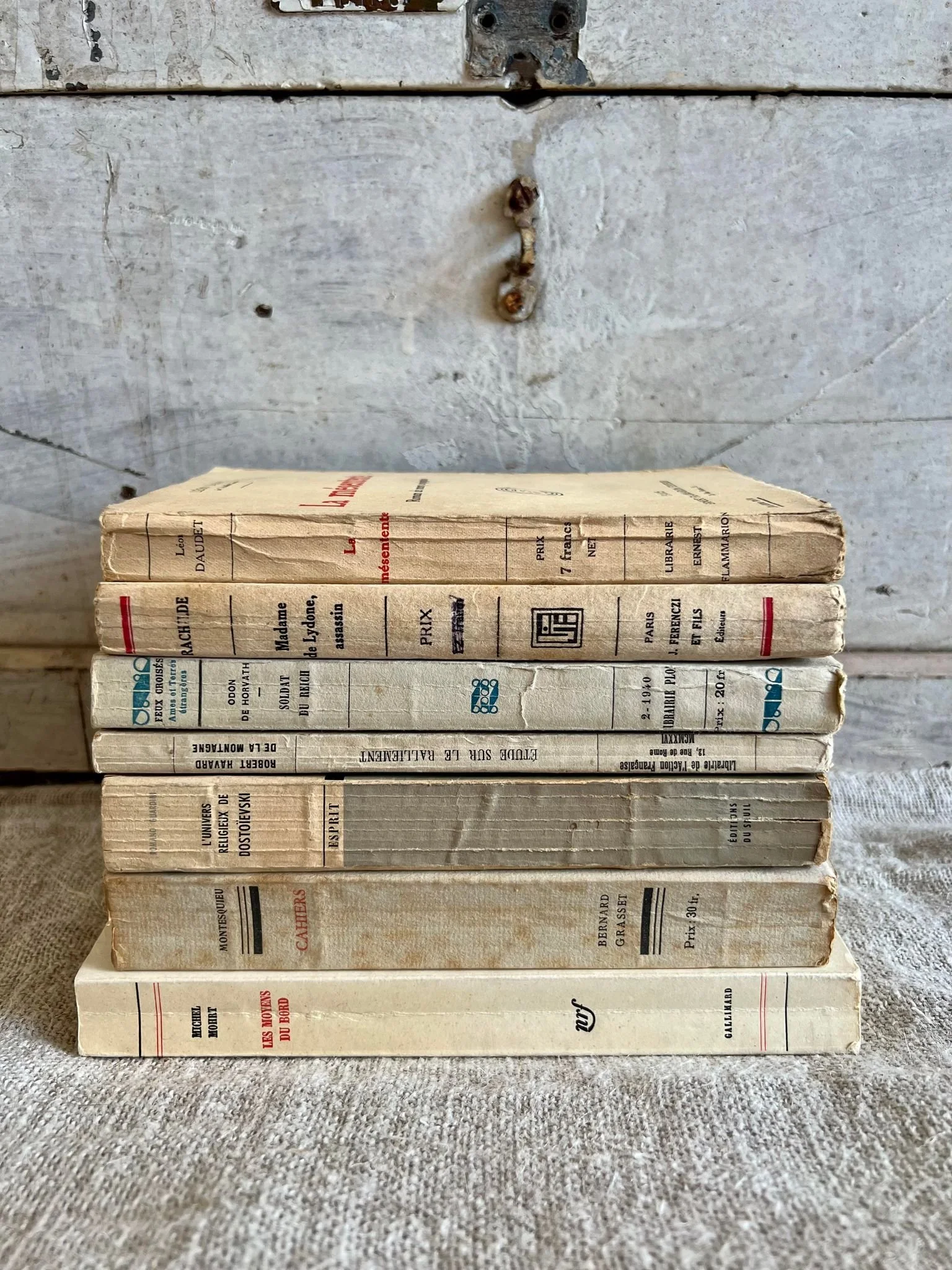 Antique French Books -Europe23 — OLIVE HOME INTERIORS