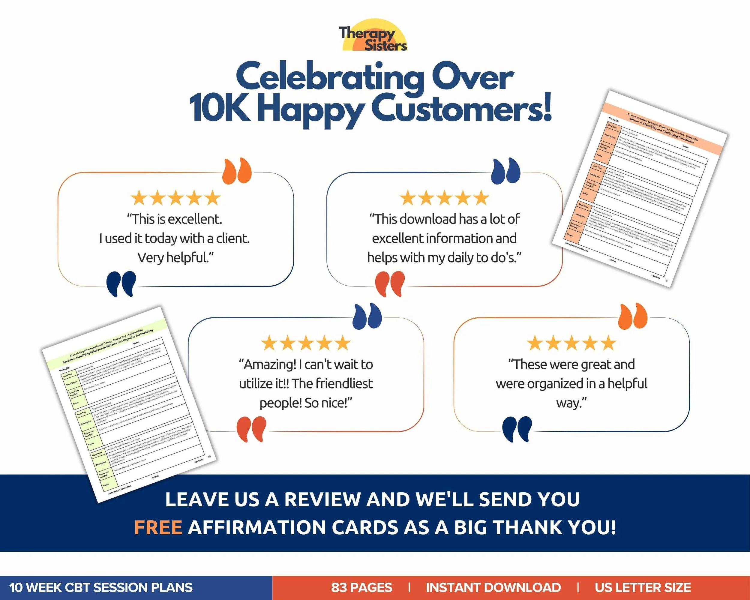 EMDR Cognitive Interweaves Cheat Sheet — Therapy Sisters