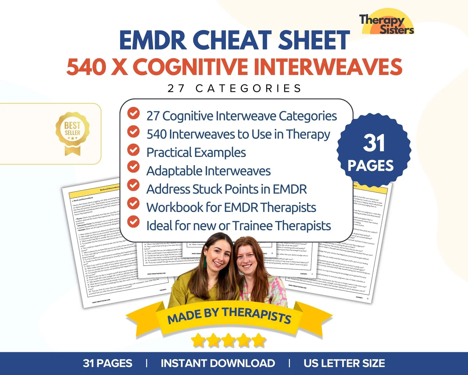 EMDR Resourcing Phase Two Scripts — Therapy Sisters