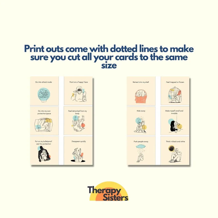Emotion Flash Cards for Adults — Therapy Sisters