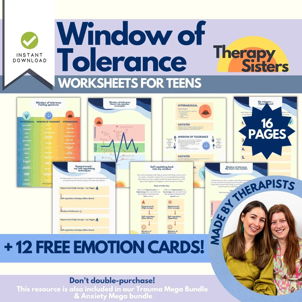Trauma and Shame Processing Workbook Worksheets — Therapy Sisters