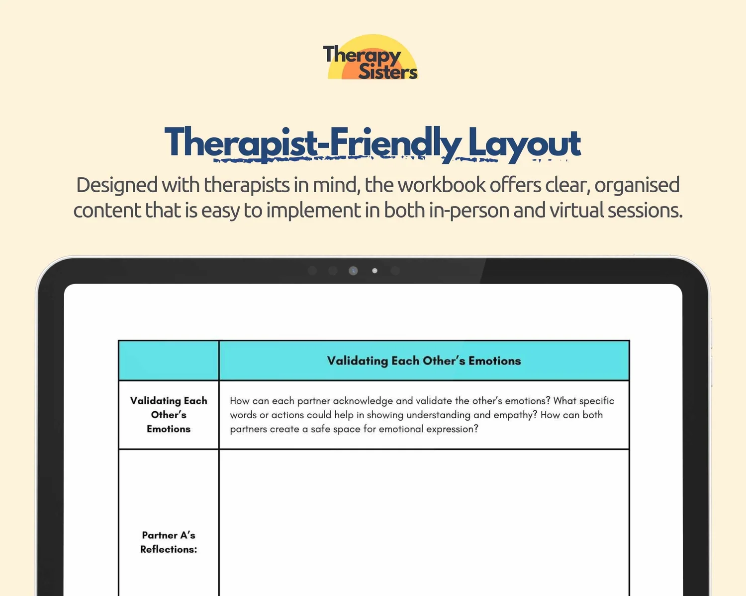 Couples Therapy Exercises and Worksheets Psychology Tools — Therapy Sisters