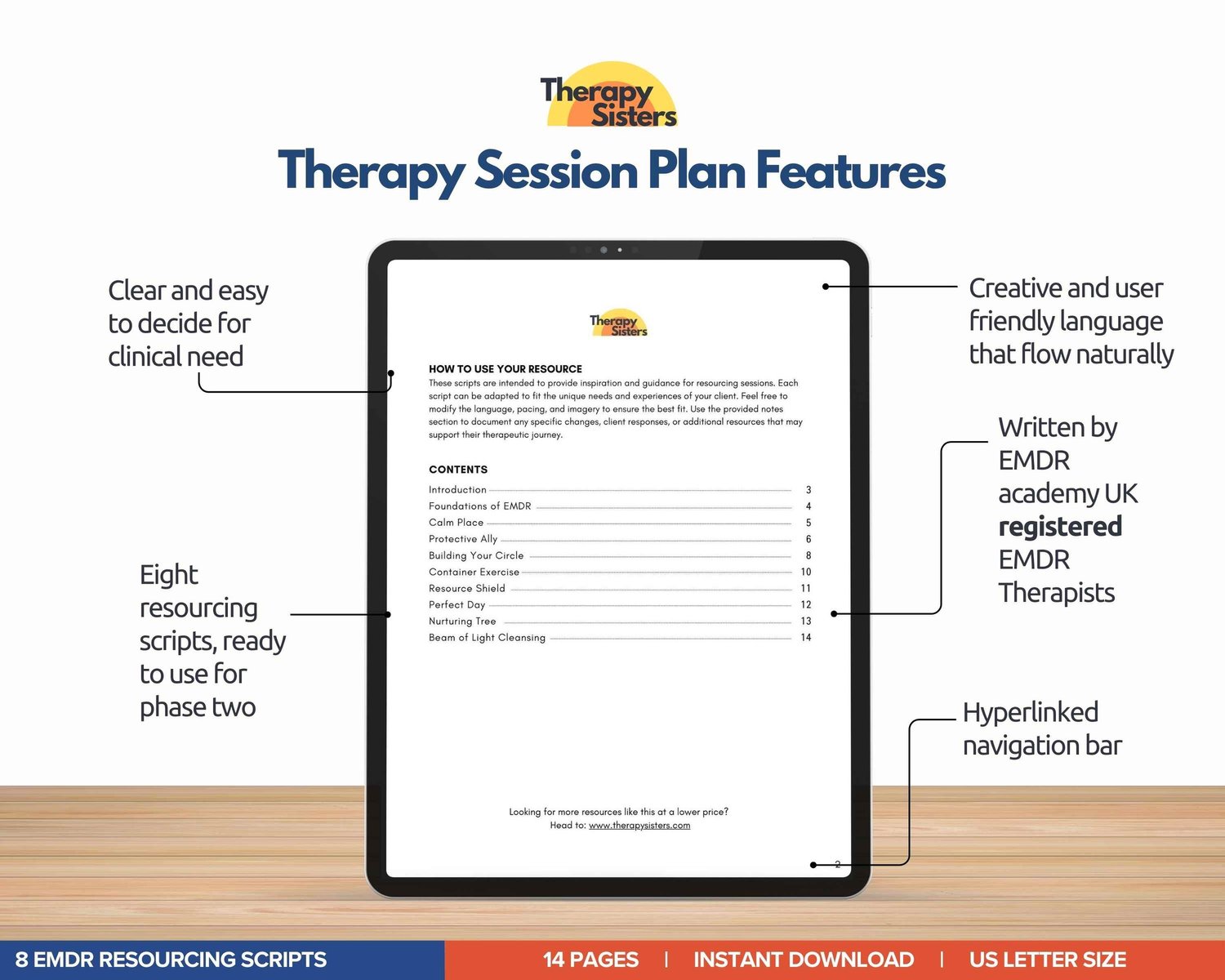 EMDR Cognitive Interweaves Cheat Sheet — Therapy Sisters