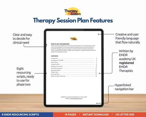 EMDR Cognitive Interweaves Cheat Sheet — Therapy Sisters