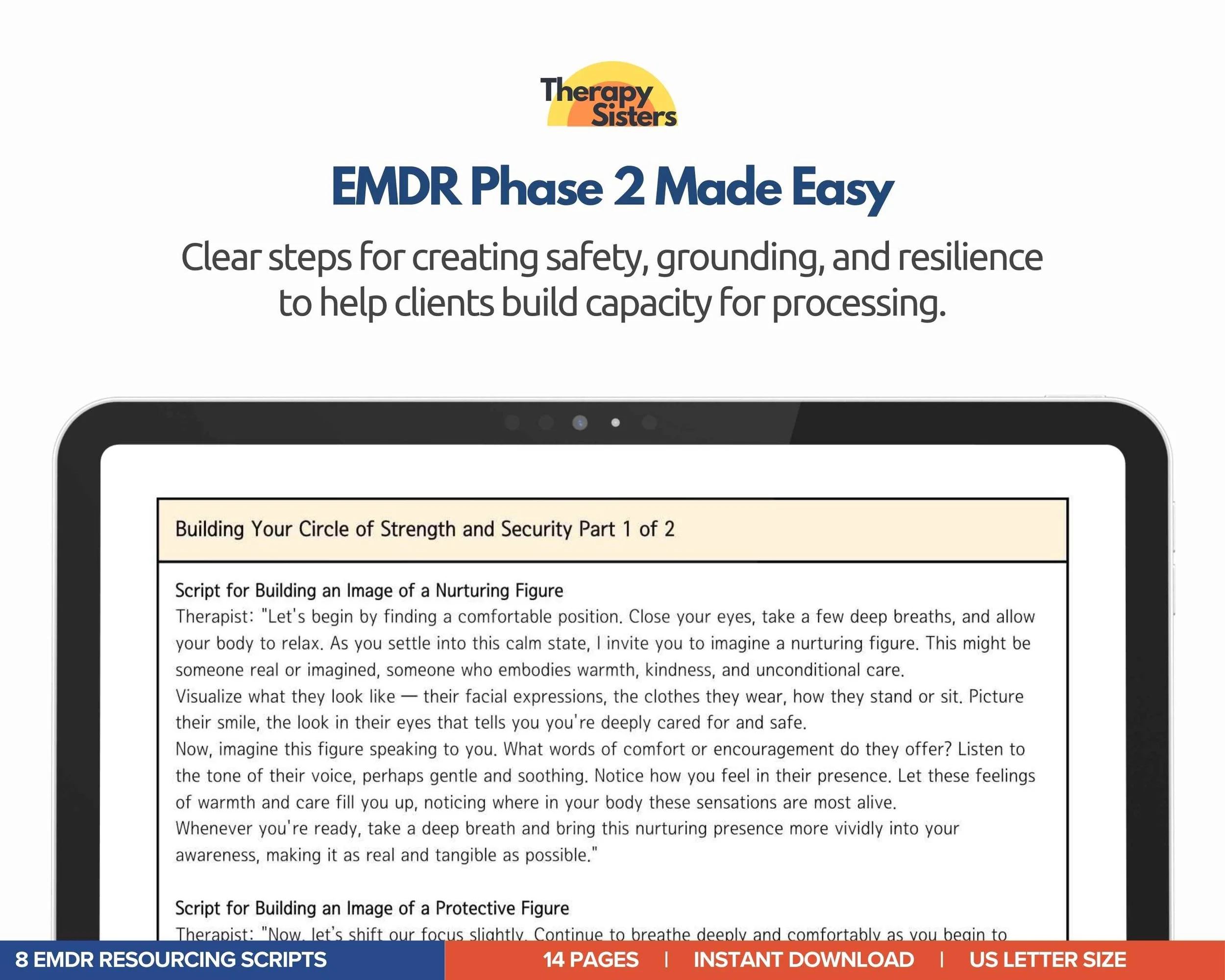 EMDR Cognitive Interweaves Cheat Sheet — Therapy Sisters