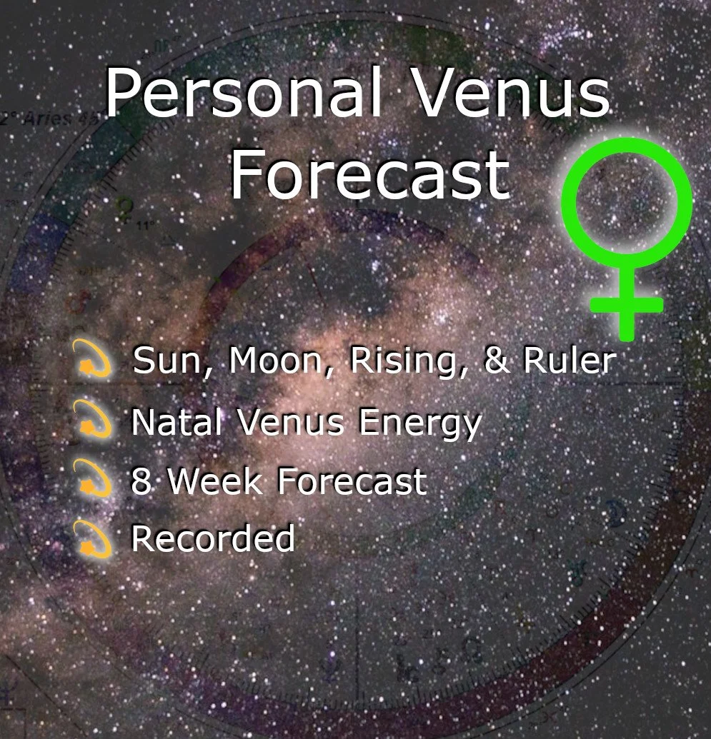 PERSONAL VENUS TRANSITS (RECORDED) — Dr Dani - Physician Astrologist