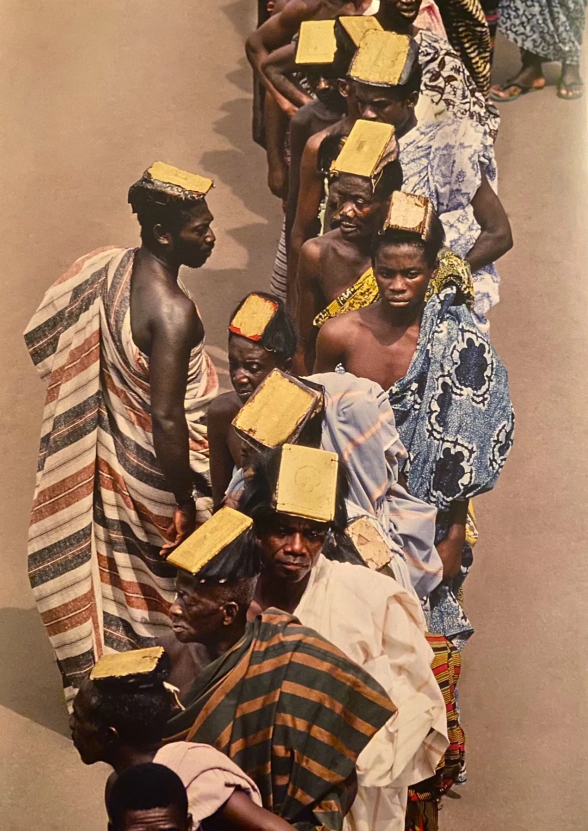 Akan crowns and headdresses from Ghana and Côte d'Ivoire (Ivory Coast ...