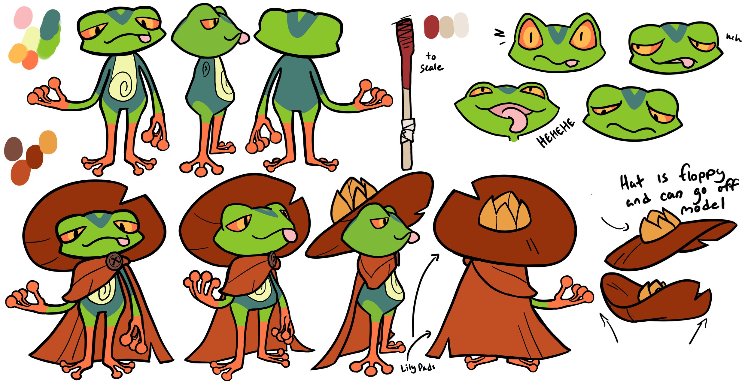 Character Design — Mint Gabriel